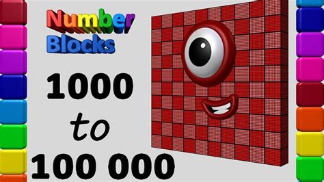 Numberblocks 100