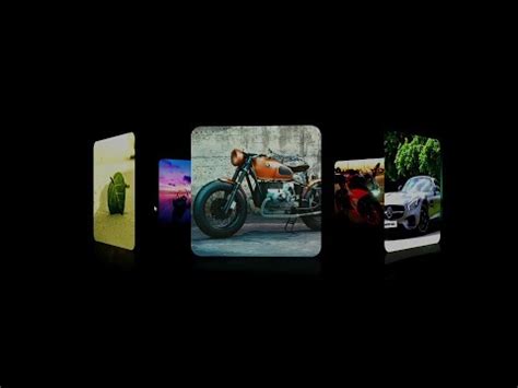 Make A D Rotating Image Gallery Using HTML CSS YouTube
