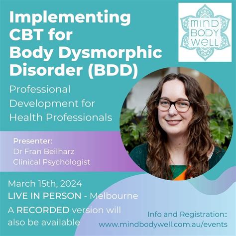 Free Cbt For Body Dysmorphic Disorder Download Free Cbt For Body