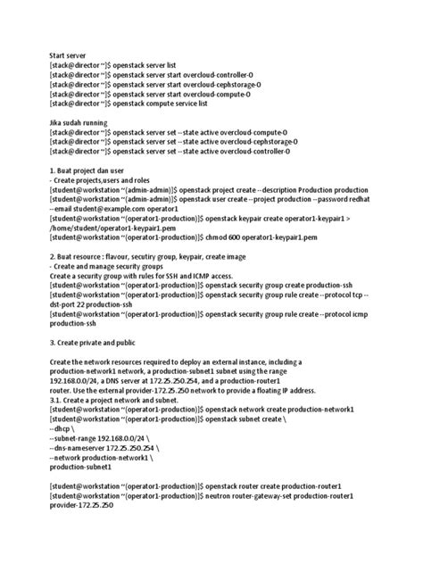 Cheat Sheet Pdf Open Stack File Transfer Protocol