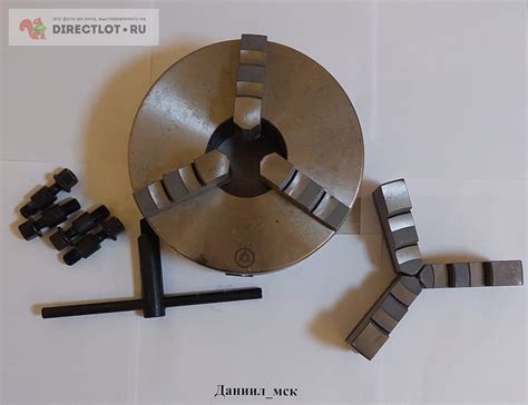 Патрон токарный трехкулачковый самоцентрирующийся K11-250/C6 диаметр ...