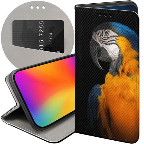 ETUI Z KLAPKĄ DO XIAOMI MI 11 LITE 4G 5G WZORY PAPUGA PAPUŻKA TUKAN CASE Xiaomi Sklep