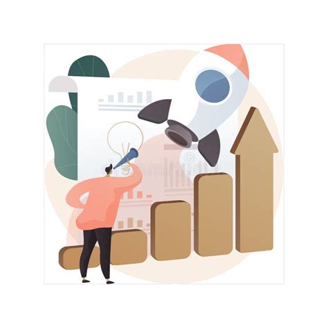 Data Driven Business Model Abstract Concept Vector Illustration Stock Vector Illustration Of