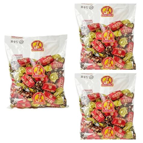 Славянка Конфеты Степ золотой 1 кг 3 уп купить с доставкой по выгодным ценам в интернет