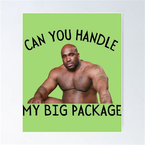 Big Dick Black Guy Meme Barry Wood Poster For Sale By Flookav Redbubble