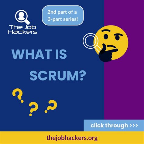 The Job Hackers On Linkedin Scrum The Core Elements Of Scrum Roles