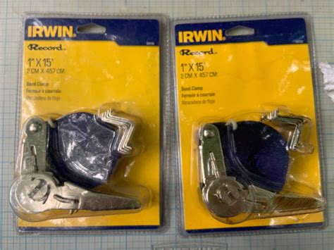 2 Two Irwin Tool Company 1 X 15 Band Clamp Kits 226100 New In