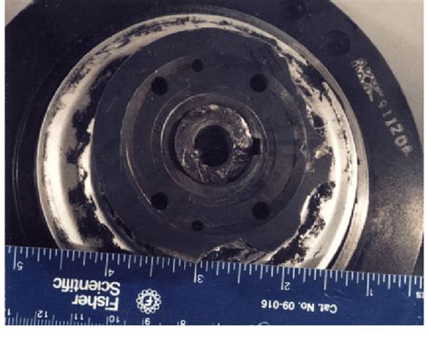 Close Up View Of The Failed Assembly Keyway Is Located At The 300