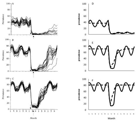 Graphs Comparing Predictions From A Complex Model Graphs A To C Copied