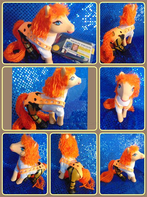 The Fifth Element Leeloo Dallas Custom Pony by LightningMana-Crafts on DeviantArt
