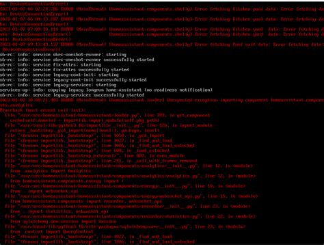 home assistant core issues after latest core update home assistant