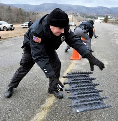 Police Groups Train With Spike Strips Local News