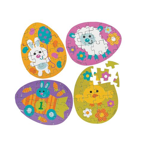 Mini Easter Egg Puzzles 4 14 Dz