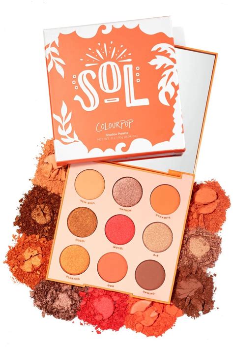 Colourpop Cosmetics Coral Eyeshadow Colourpop Cosmetics Eyeshadow