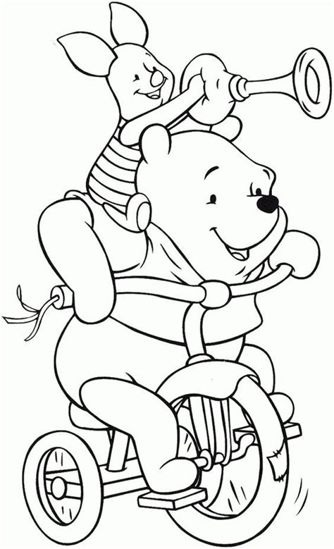 Dibujos Para Colorear Disney Pooh Bear And Roo Winnie The Pooh
