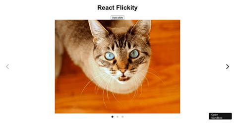 React Flickity Component Flickity Fade Forked Codesandbox