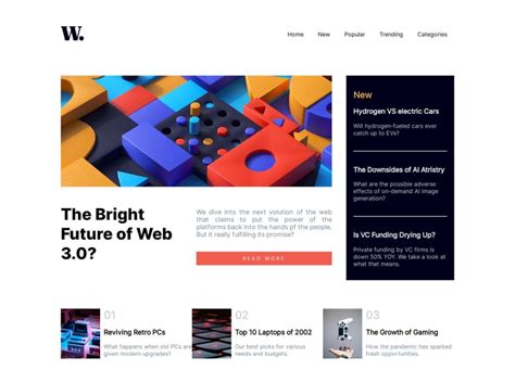 Frontend Mentor News Homepage Using Css Grid Coding Challenge Solution