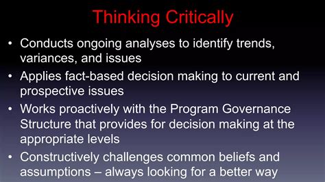 Program Management Skills Pdf Career Planning Careers