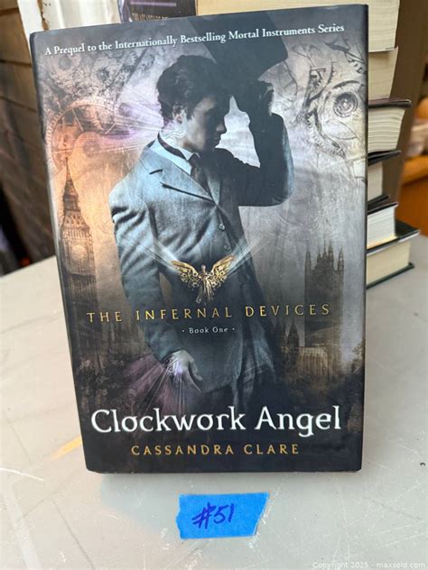 Clockwork Angel Hardcover Novel By Cassandra Clare Maxsold