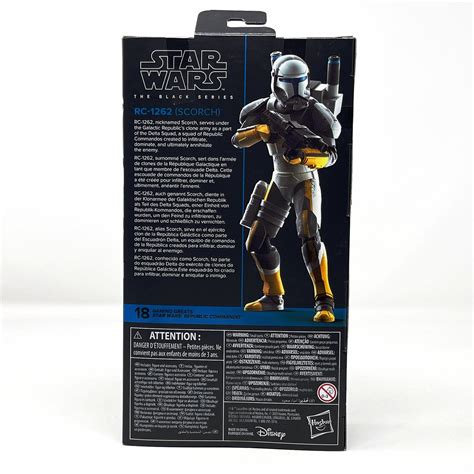 Rc 1262 Scorch Republic Commando Gg 18 Black Series Hasbro Star Wa