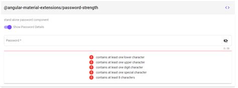 Place Content Mat Password Strength Info Not Working On Edge Issue Angular Material