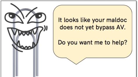 Evil Clippy Assistent Versteckt Malware Erfolgreich In Office Dateien