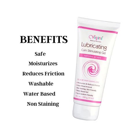 Vigini Natural Actives Lubricating Cum Stimulating Gel 100g Cureka