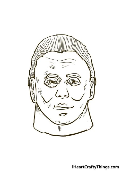 How To Draw Michael Myers Step By Step