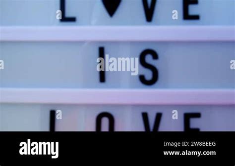 4k Rainbow Flag With Lightbox And Text Love Is Love Rainbow Lgbtq Flag