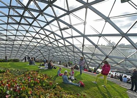 Zaryadye Park Glass Gridshell Gridshell Structure Structural Engineering