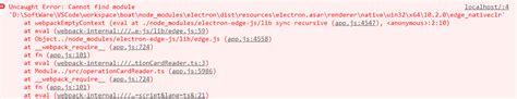 I Use Electron V3010 And Nodejs V1020 And Electron Edge Js Have A