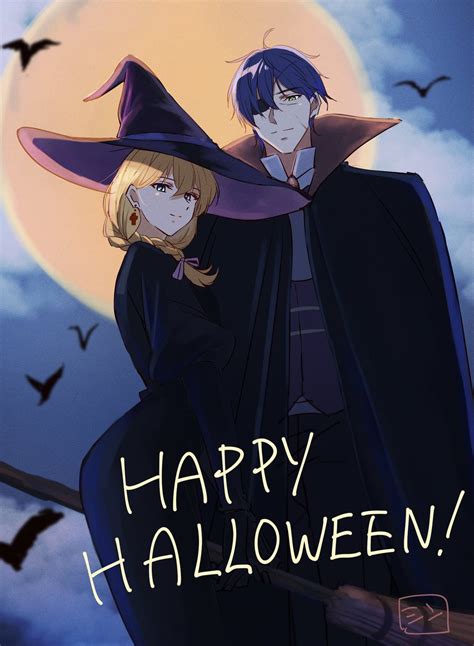 Happy Halloween With Violet And Gilbert 🎃 Art By Shinshan427 Rvioletevergarden