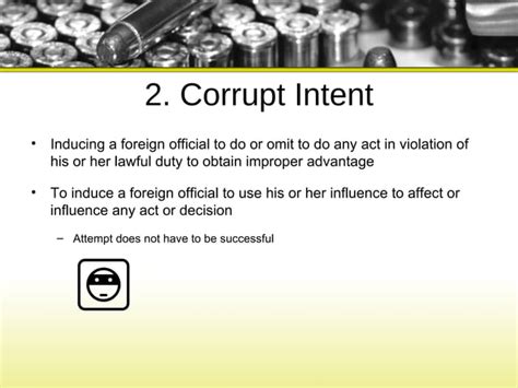 Foreign Corrupt Practices Ppt