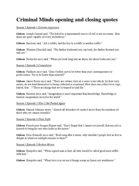 criminal minds opening and closing quotes pdf oath of office