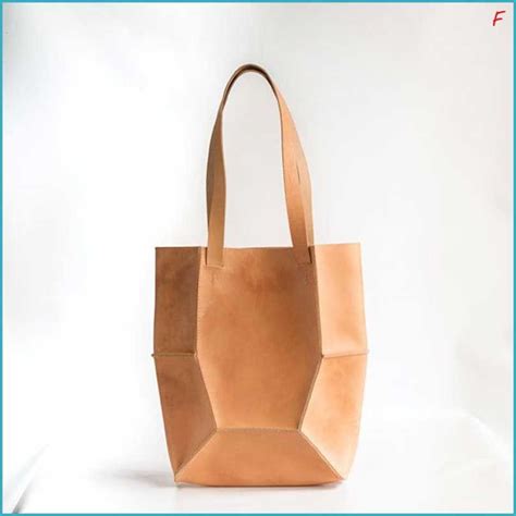 Leather Tote Natural Leather Bags