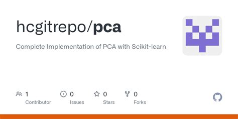 GitHub Hcgitrepo Pca Complete Implementation Of PCA With Scikit Learn