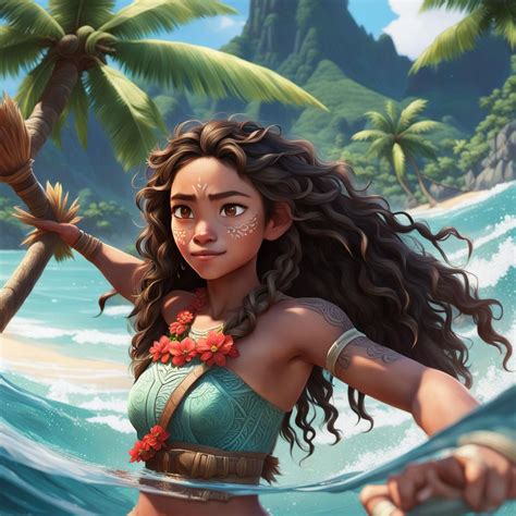 Moana Ai Generated Artwork Nightcafe Creator