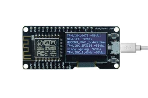 D Duino ESP8266 IOT WiFi NodeMCU Board With 0 96OLED Iot Arduino Diy Electronic Kits