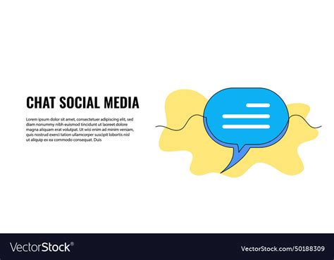 Speech Bubble Modern Flat Royalty Free Vector Image