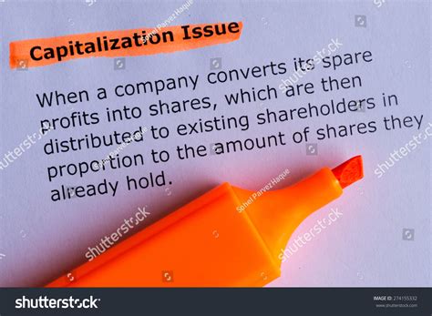 Capitalization Issue Hiểu Rõ Và Ứng Dụng Trong Đầu Tư