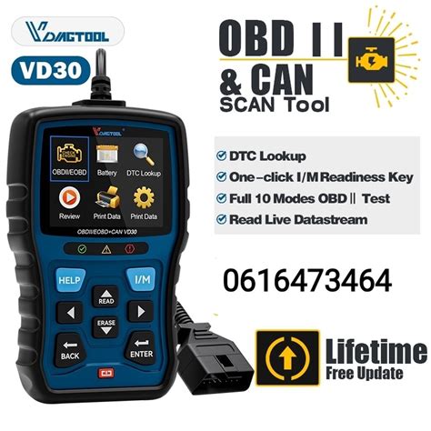 VDIAGTOOL VD30 OBD2 OBDII EOBD Scanner 8500 RSD Alati za automobile Kragujevac 78980086 ᐈ