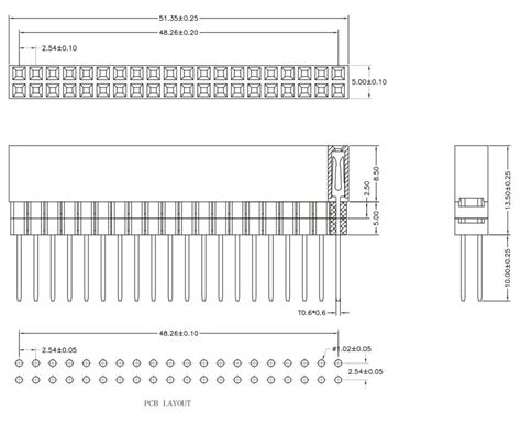 40 Pin Gpio Stacking Header For Raspberry Pi Entaniya Industrial