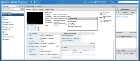 Deployment Automation Of Docker Java Application On Vsphere And Photon