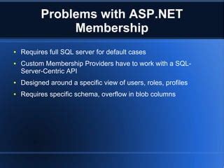 Authentication Authorization In ASPdotNet MVC PPT