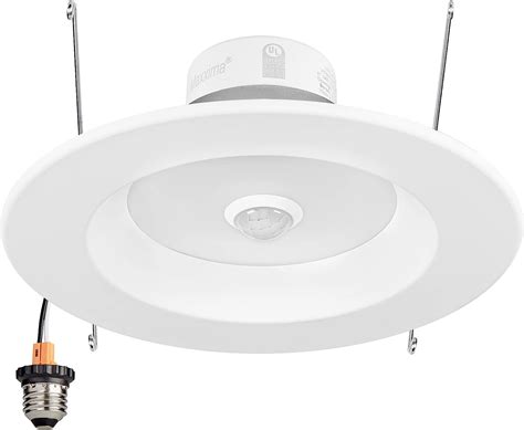 Maxxima 5 In And 6 In Retrofit Led Pir Motion Sensor Downlight 1300 Lumens 14