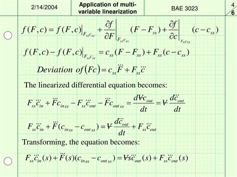 PPT Multivariable Linearization PowerPoint Presentation Free Download ID