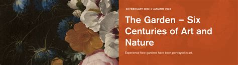 Exhibition The Garden Six Centuries Of Art And Nature Enfilade