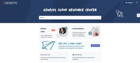 Genesys Cloud Resource Center Moves To A New Url With Navigation And Accessibility Improvements