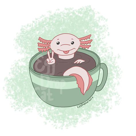 Axolotl Tea By Eggdropcat On Deviantart