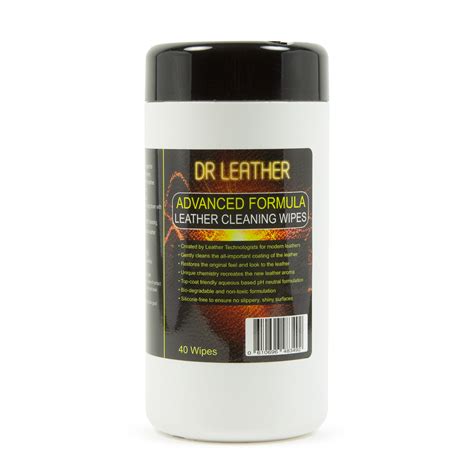 Dr Leather Leather Cleaning Wipes - Disposable Wipes — Polished Bliss
